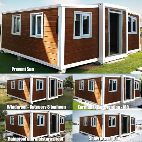 40 FT 3 Bedroom Foldable Expandable Container Home Review
